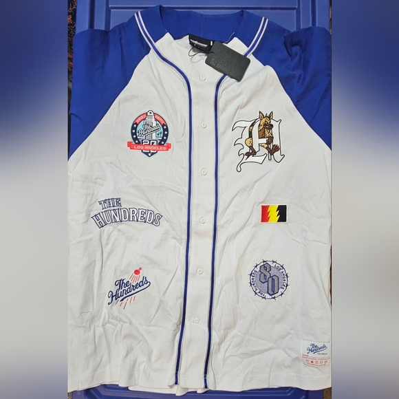 The Hundreds | Shirts | Nwt The Hundreds Mens League Jersey In White ...